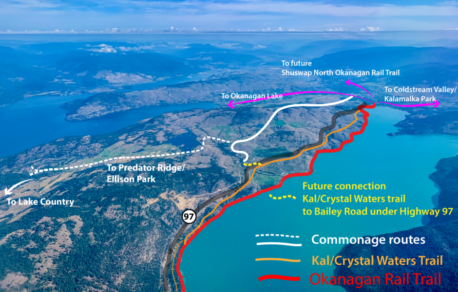 Funding for a New Trail Connection! - Okanagan Rail Trail